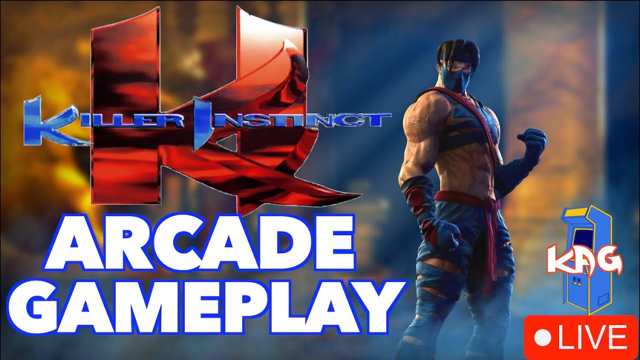 Killer Instinct played on a REAL Arcade Machine LIVE - YouTube