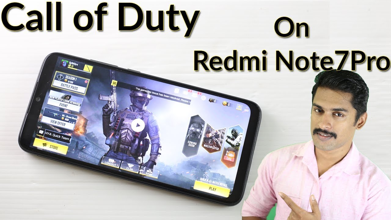 Call Of Duty Game review with Redmi Note7Pro - YouTube