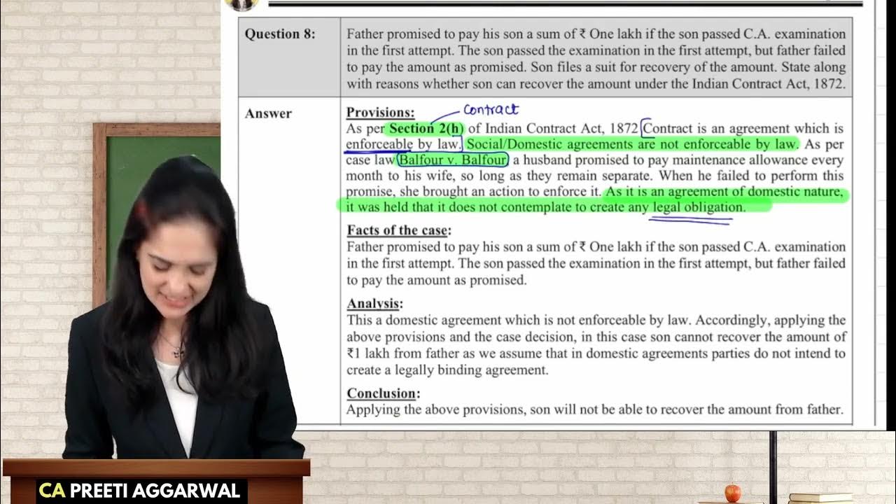 Contract Act DEMO Lecture #2 | Fast Track Lectures | Writing Practice Unit 1A - YouTube