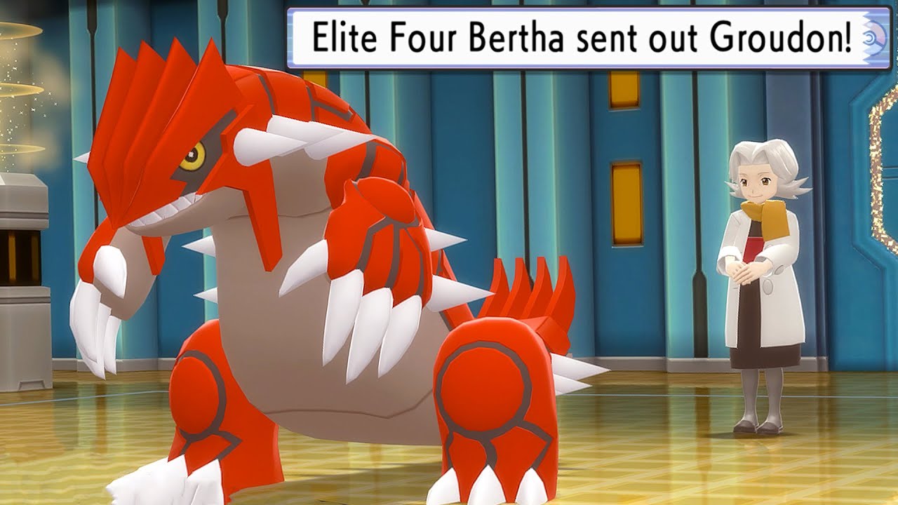 Bertha's Secret Team in Pokémon Brilliant Diamond and Shining Pearl ...