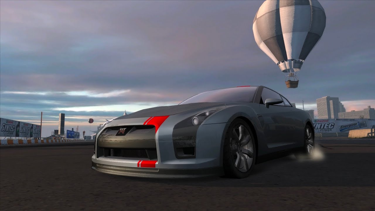 [ProStreet]GTR rev busting personal record | tune - YouTube