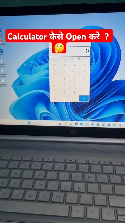 How to open calculator in pc & Laptop #trending #shorts #viralvideo # ...