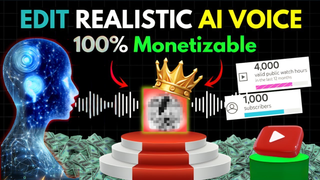 How To Edit Ai Voice Like Realistic | 100% Monetizable Ai Voice | Full ...