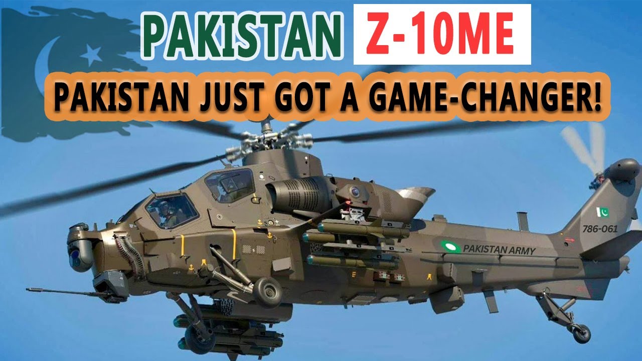 Next-Gen Killer Helicopter? Pakistan Deploys China’s Z-10ME! - YouTube