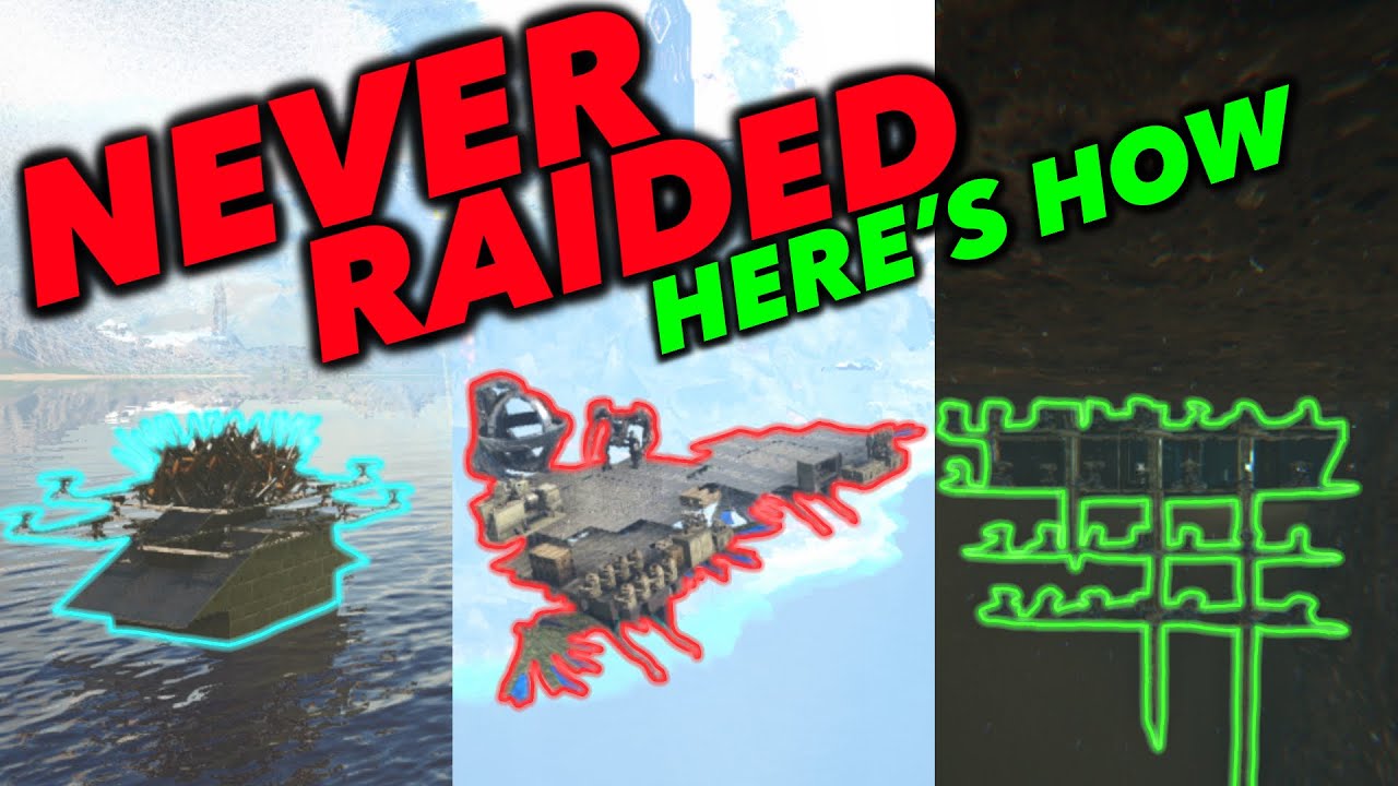 HIDDEN Base Builds To NEVER Get Raided | Ark Survival Evolved | Base ...