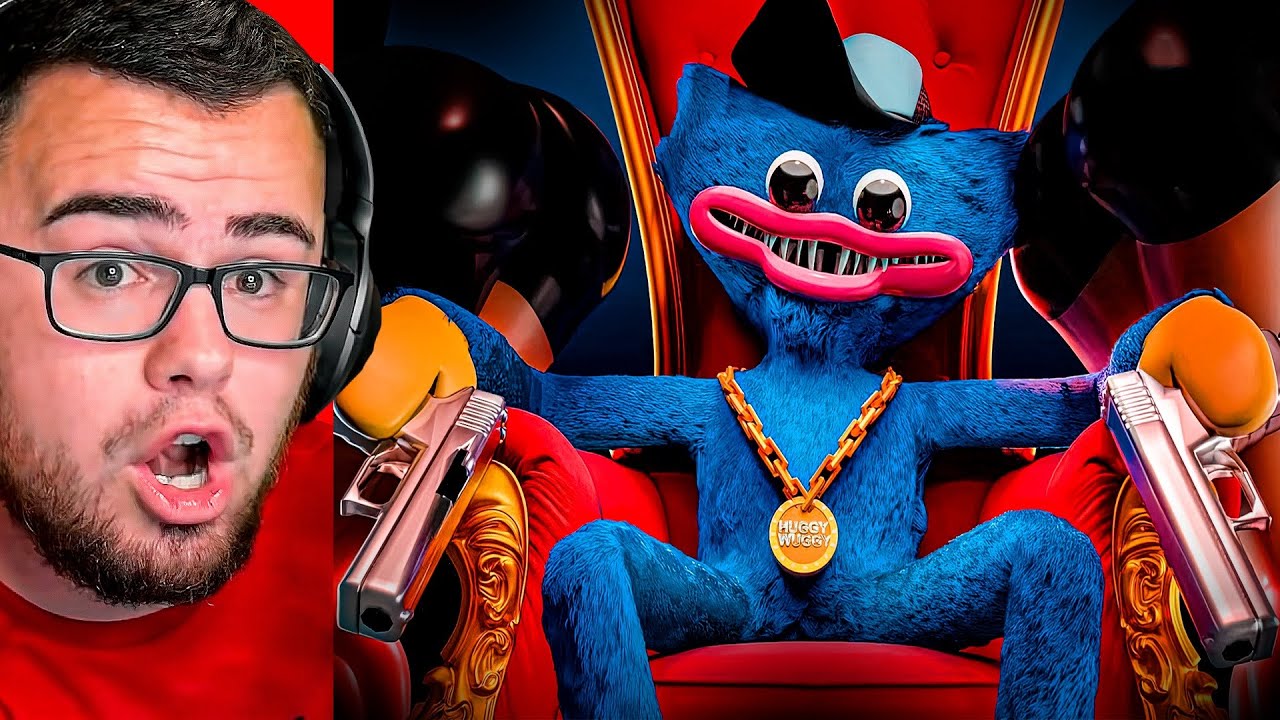 Reacting to HUGGY WUGGY Gangster Rapper! - YouTube