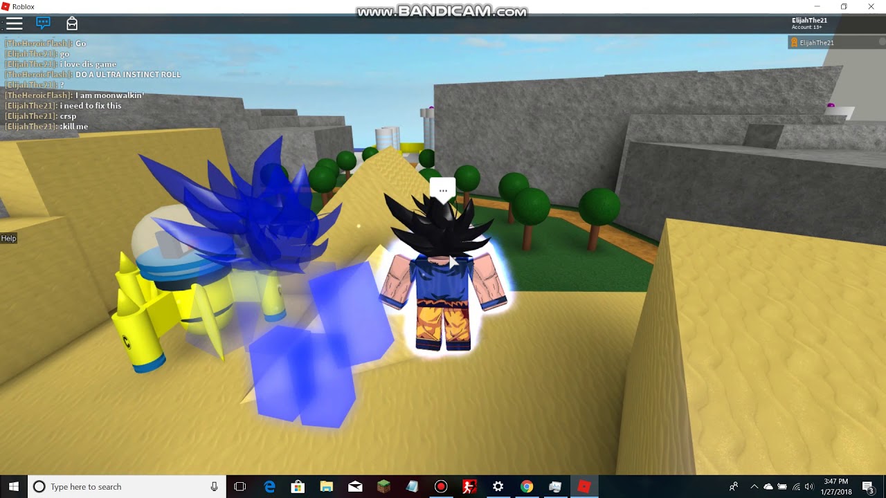 Roblox Ultra Instinct Goku Simulator - YouTube