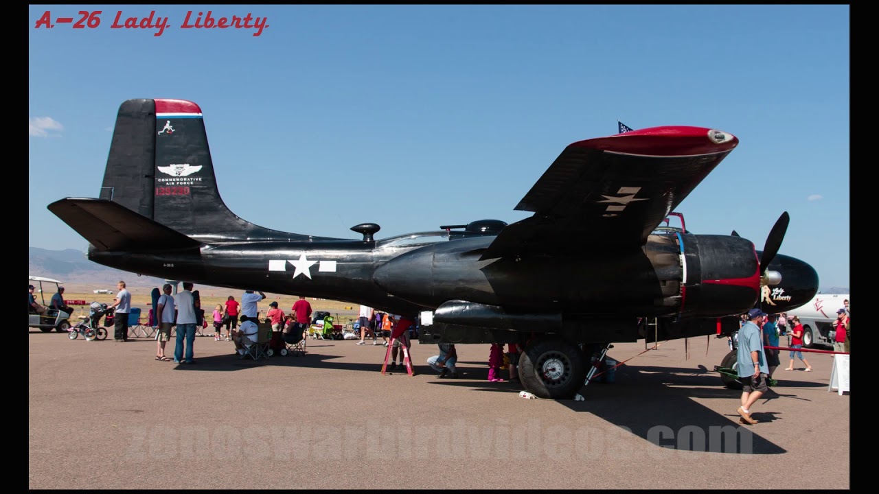 Douglas A-26 Invader Lady Liberty Photos Inside & Out (In HD) - YouTube