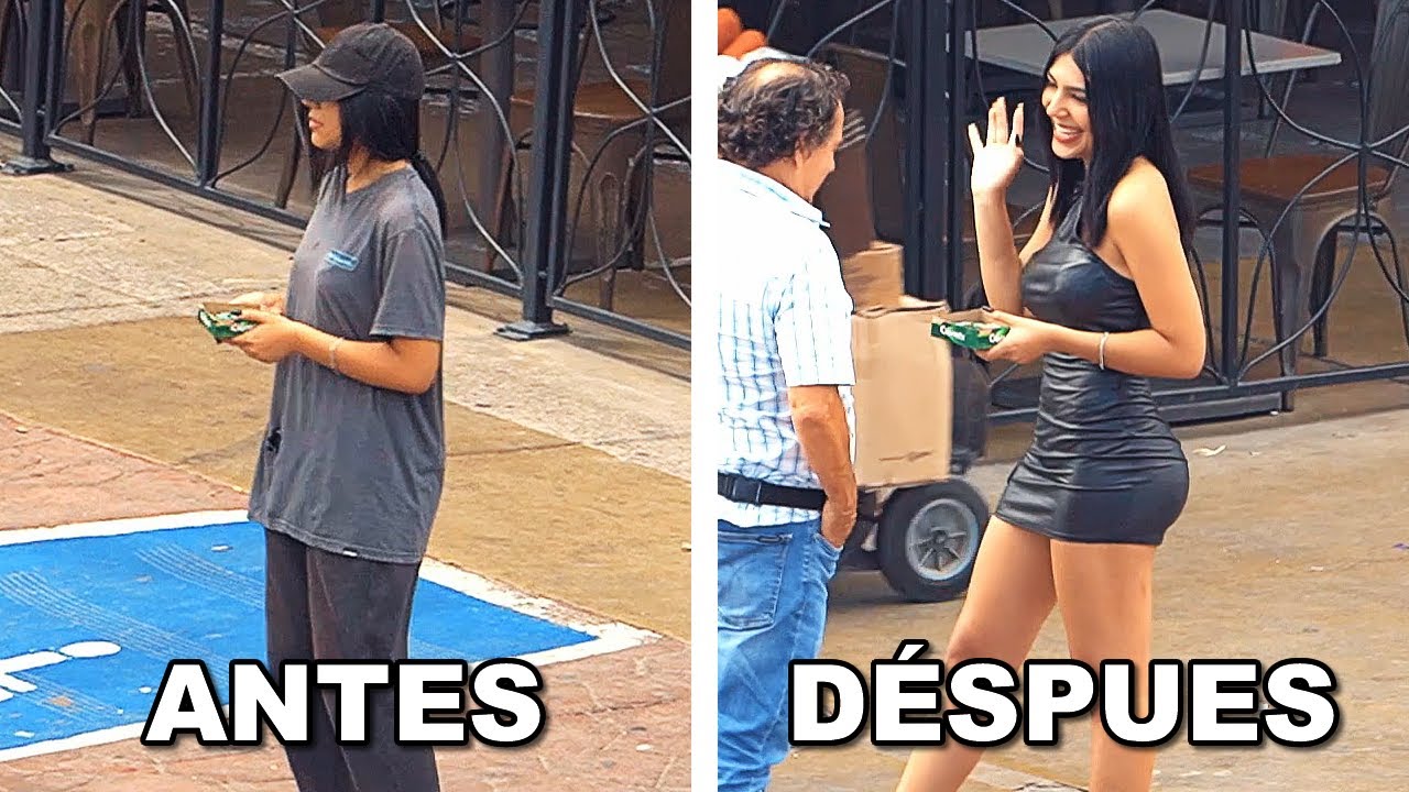 Vendiendo Chicles con 2 Outfit diferentes!! // Experimento Social ...