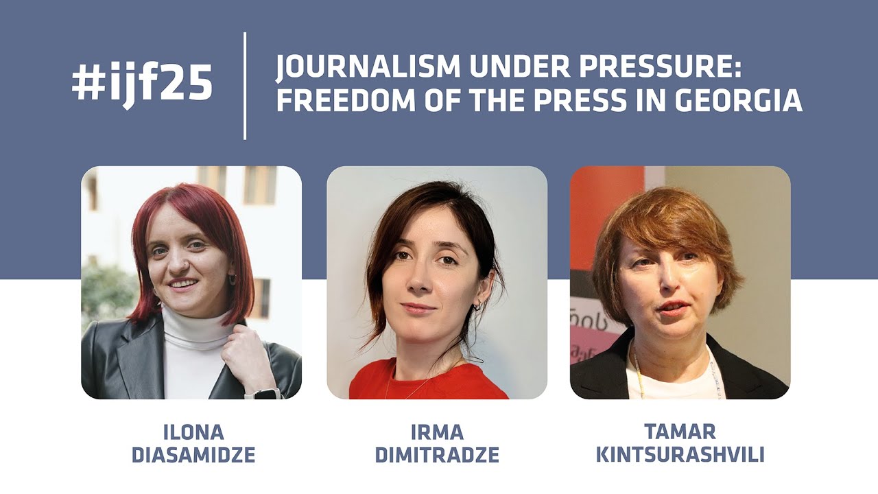 Journalism under pressure: freedom of the press in Georgia - YouTube
