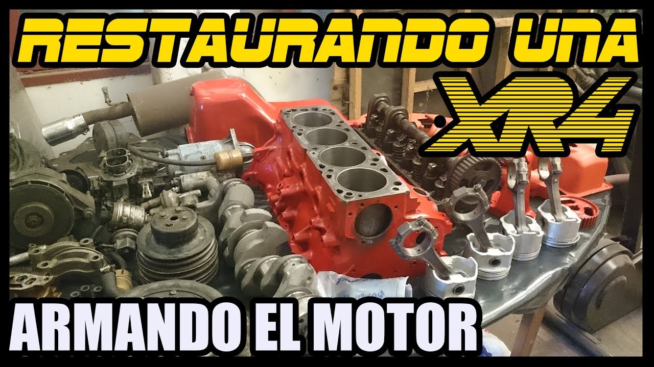 Ford Sierra Xr4 - (5/11) - Dias 9 a 13 - DESPIECE del MOTOR - YouTube