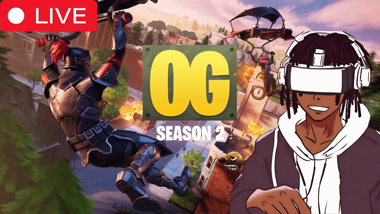 **FORTNITE SEASON 2 IS BACK** Come join the live!! - YouTube