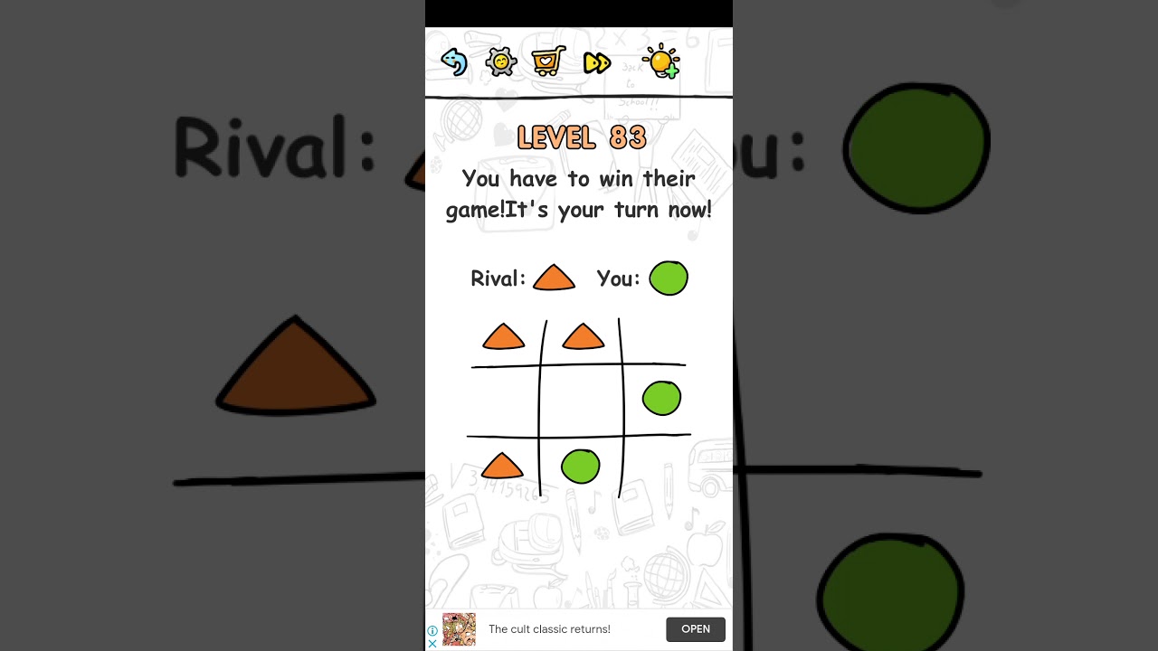 Brain challenge puzzle level 83 You have to win their game! It's your ...