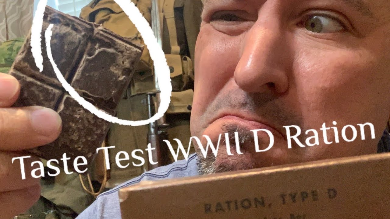 WW2 Soldier’s Ration Type D - Edible Unboxing Taste Test of 1941-1945 ...