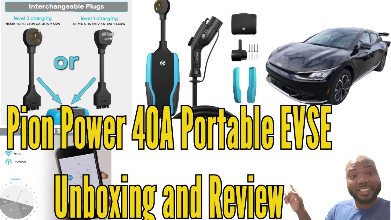 Pion Power Flex AC 40A Portable EVSE Unboxing and Review for you EV ...