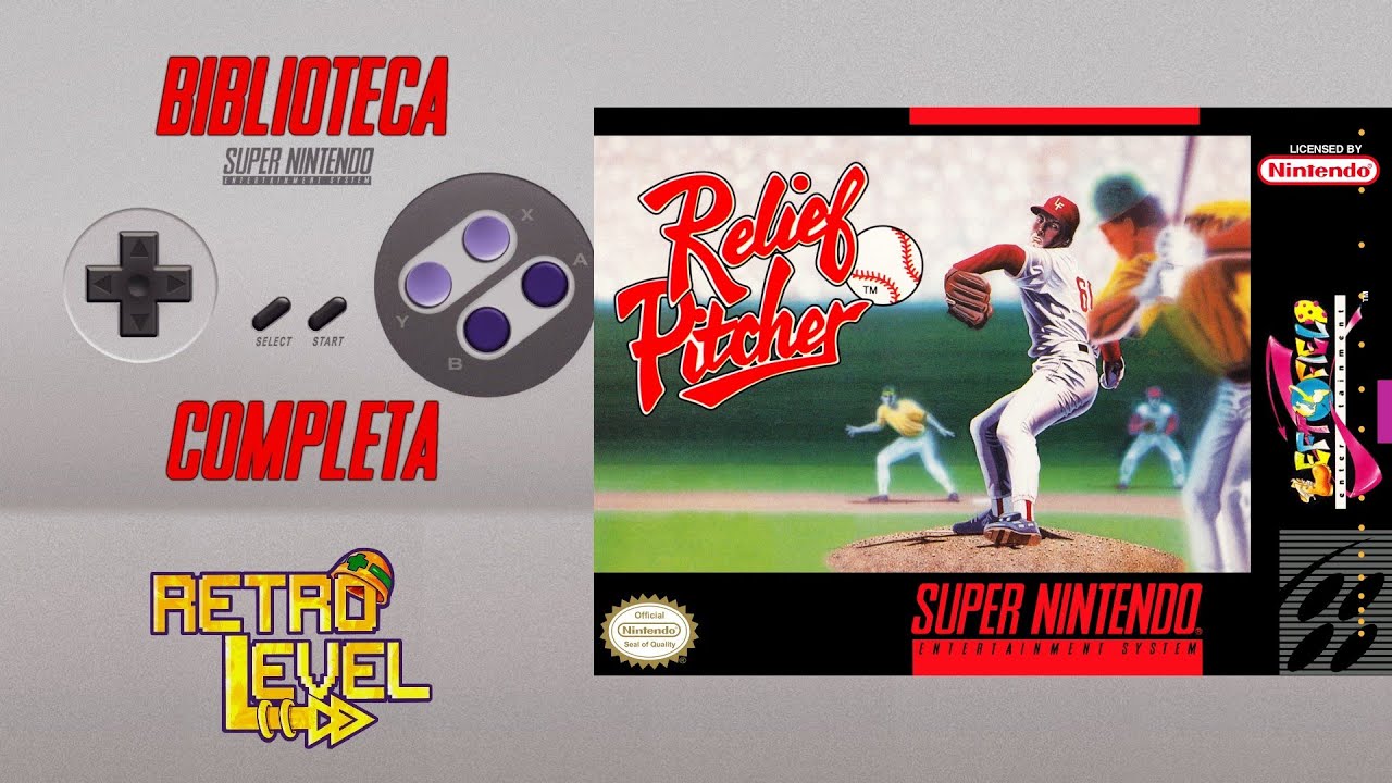 Relief Pitcher Biblioteca COMPLETA do Super Nintendo #1087 - YouTube