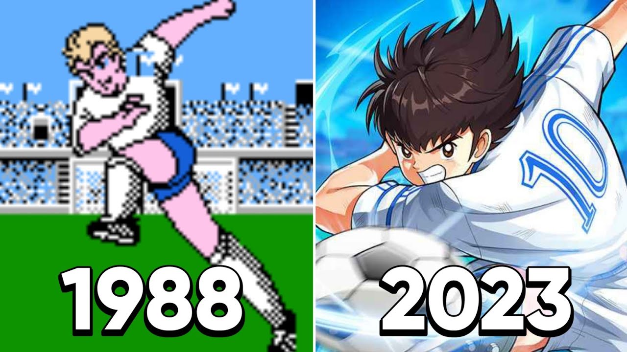 Evolution of Captain Tsubasa Games (1988-2023) - YouTube