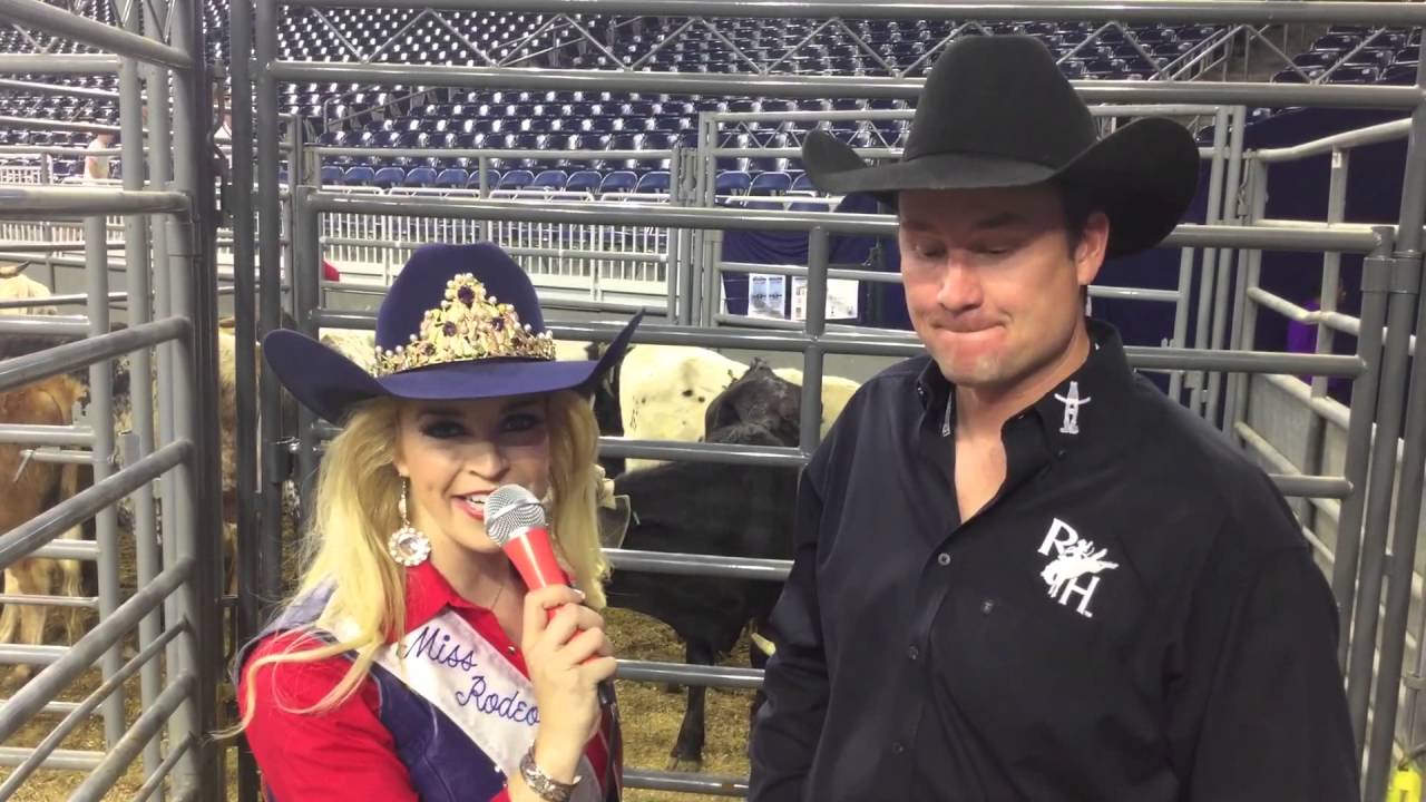 Miss Rodeo America 2016, Katherine Merck: Shagging Cattle for Rodeo ...