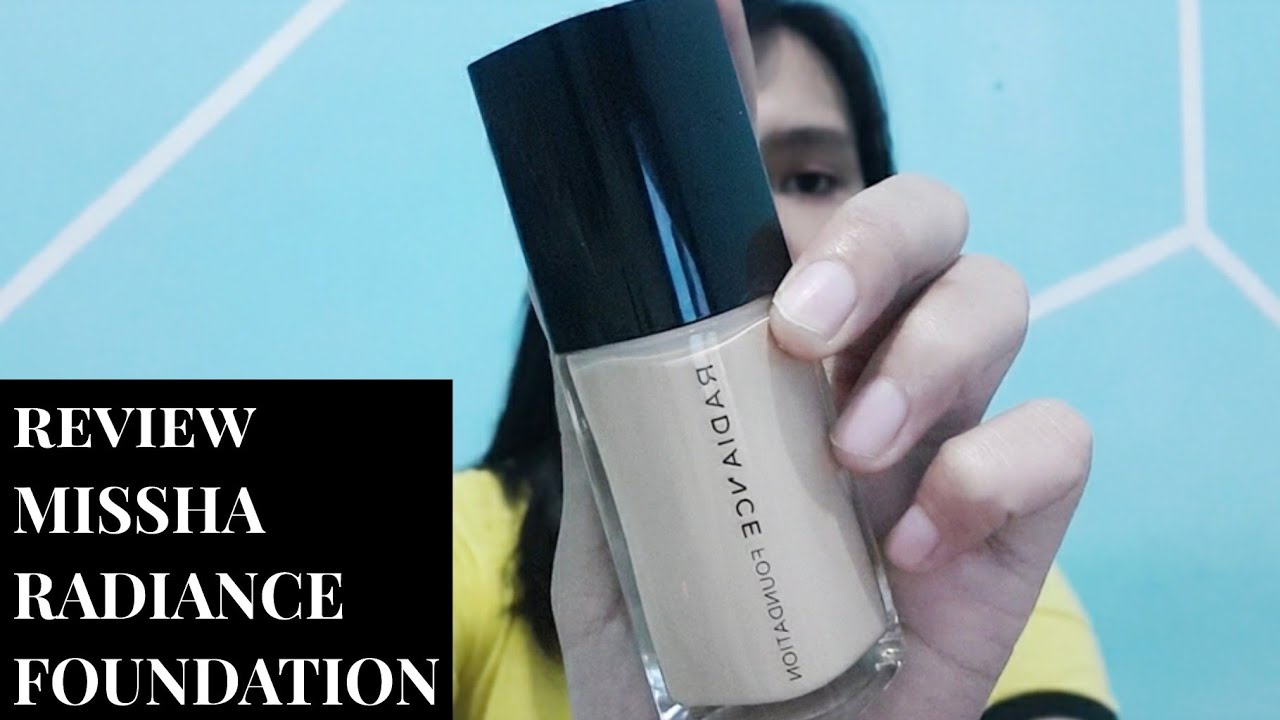 Review missha radiance foundation|| shade sand - YouTube