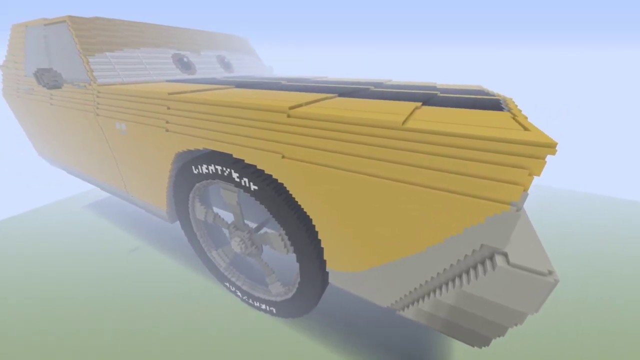 Minecraft Disney Pixar Cars Mega Build - Andrew Vrooman - YouTube