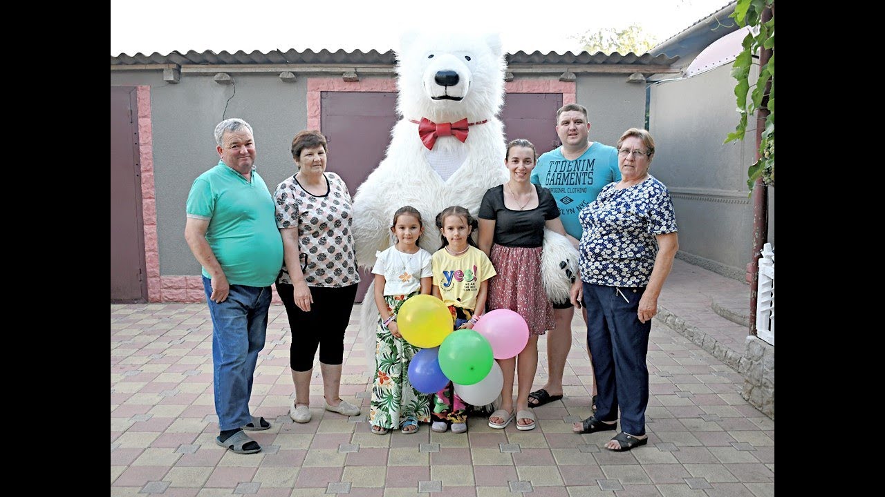 Surpriza cu Ursul Alb pentru Lia. Olanesti.(+373)60618591,(+373 ...