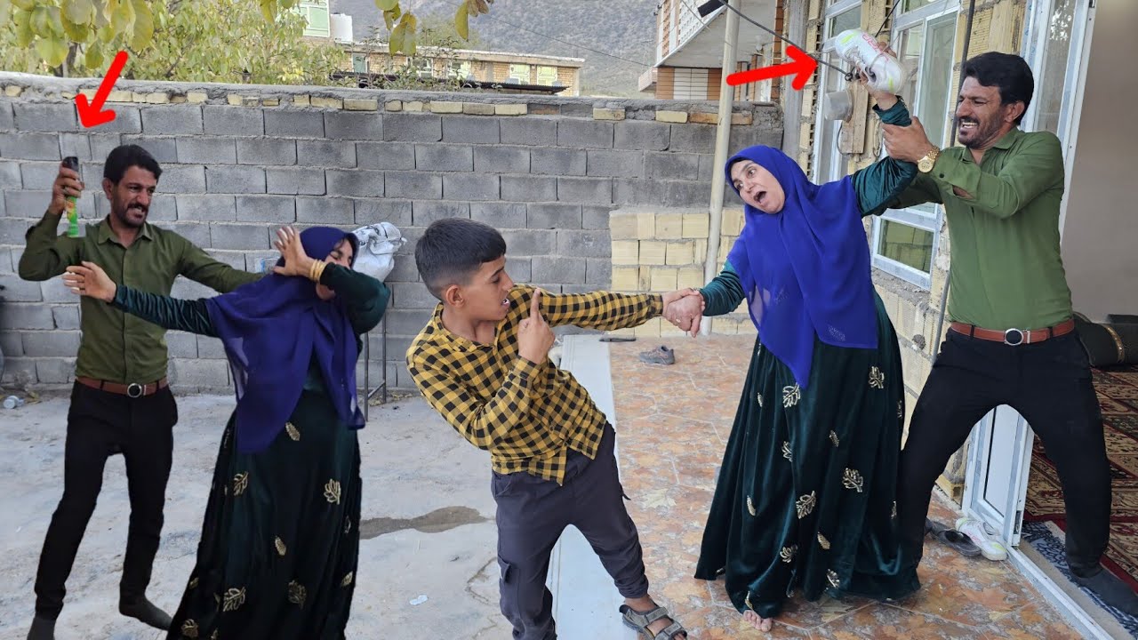 Psychological analysis of Ashraf's sudden attack on Arman and Asghar's ...