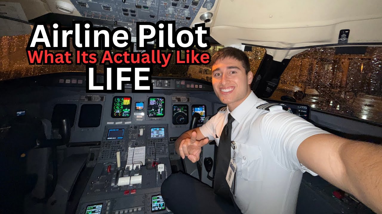 A Realistic Week in the Life of an Airline Pilot... - YouTube