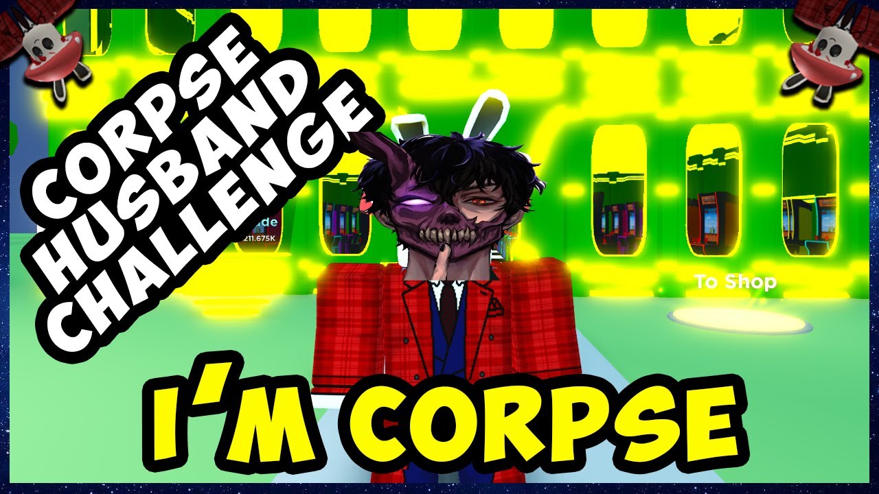 CORPSE HUSBAND VOICE CHALLENGE! (I'm actually Corpse a ROBLOX Youtuber ...