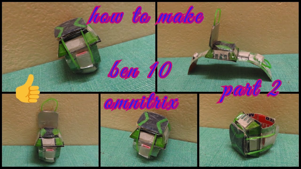 Diy Ben 10 Omniverse omnitrix part 2 - YouTube