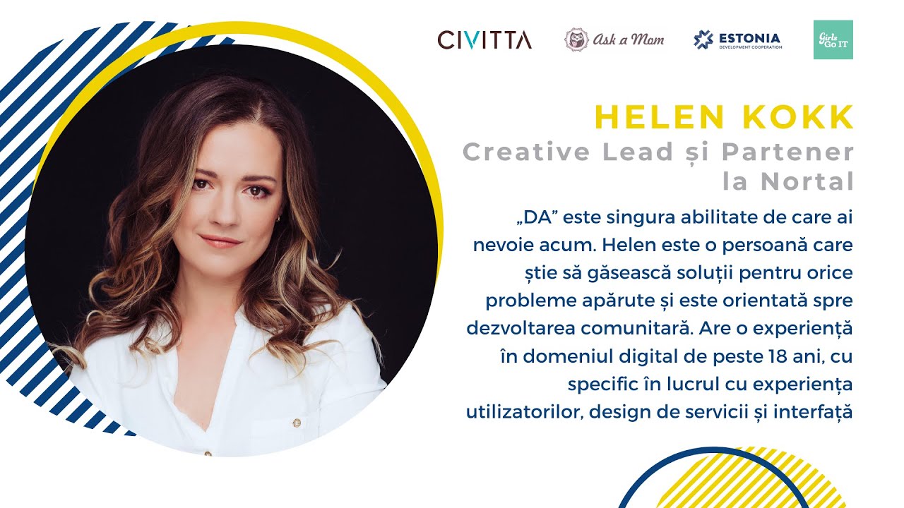 QUEEN: Helen Kokk - Director Creativ și partener la Nortal - YouTube