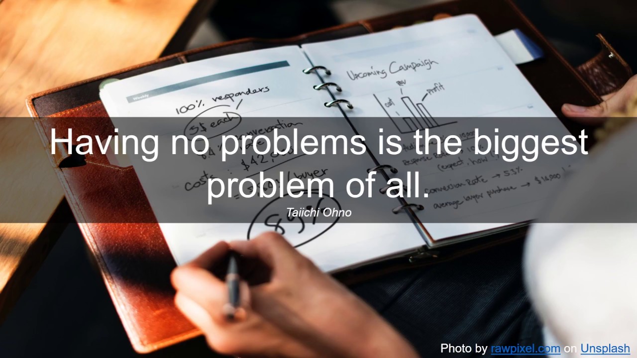 Taiichi Ohno: Algunas frases célebres - YouTube