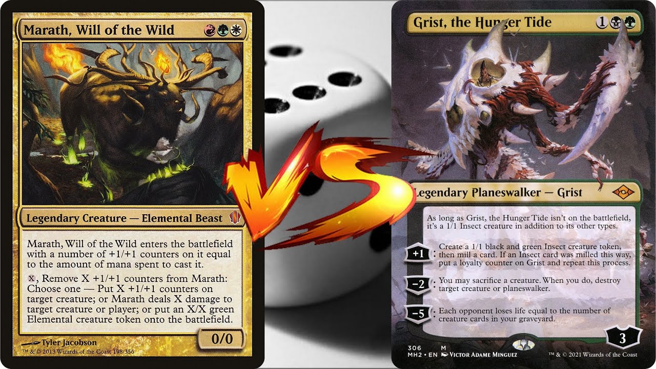 Open Qualifier Périgueux - Marath VS Grist- MTG EDH Duel Commander ...