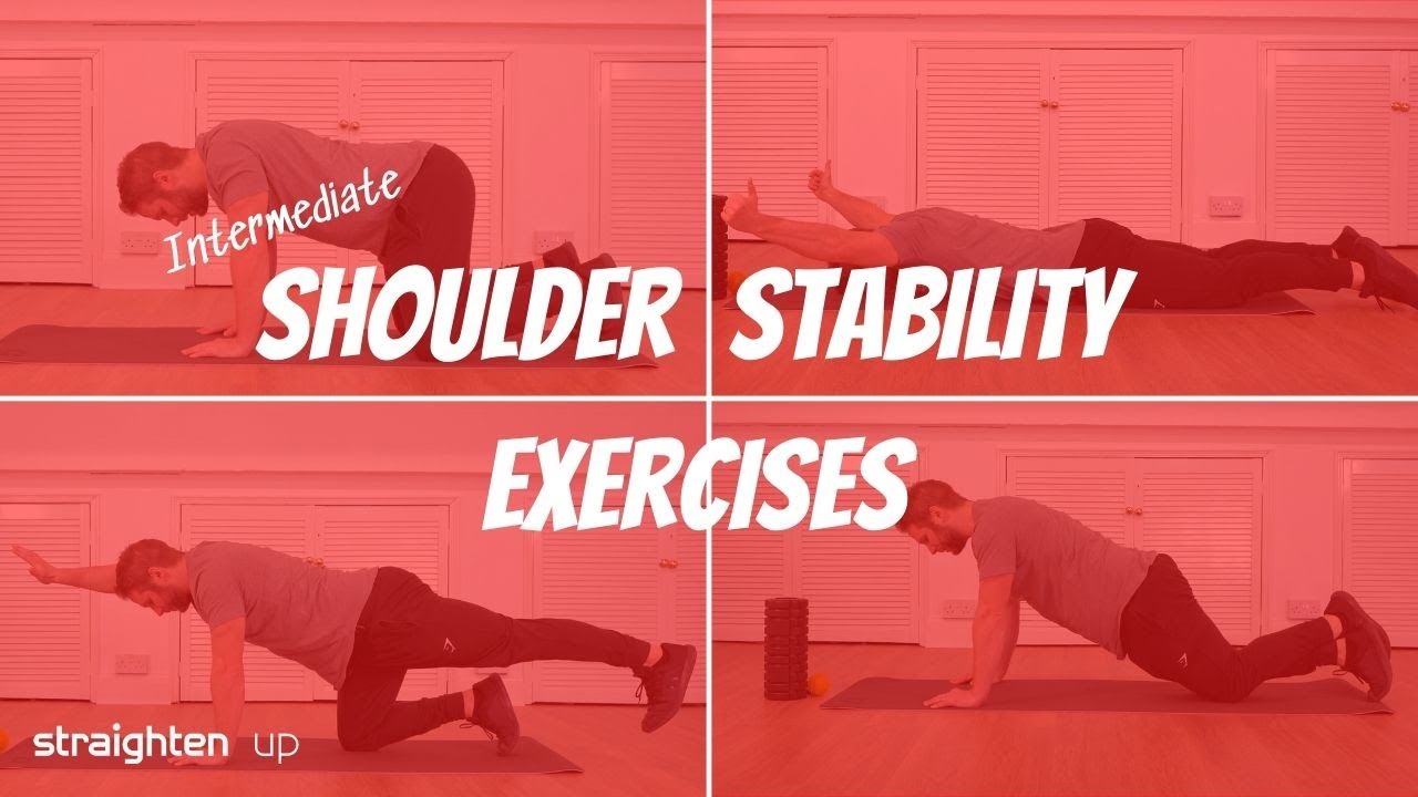 Shoulder Stability Workout | Intermediate Shoulder Strengthening ...