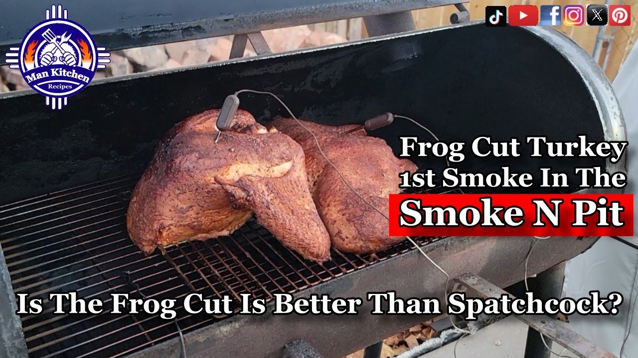 1st Cook in the Offset. Is Frog Cut Better Than Spatchcock for Turkey ...