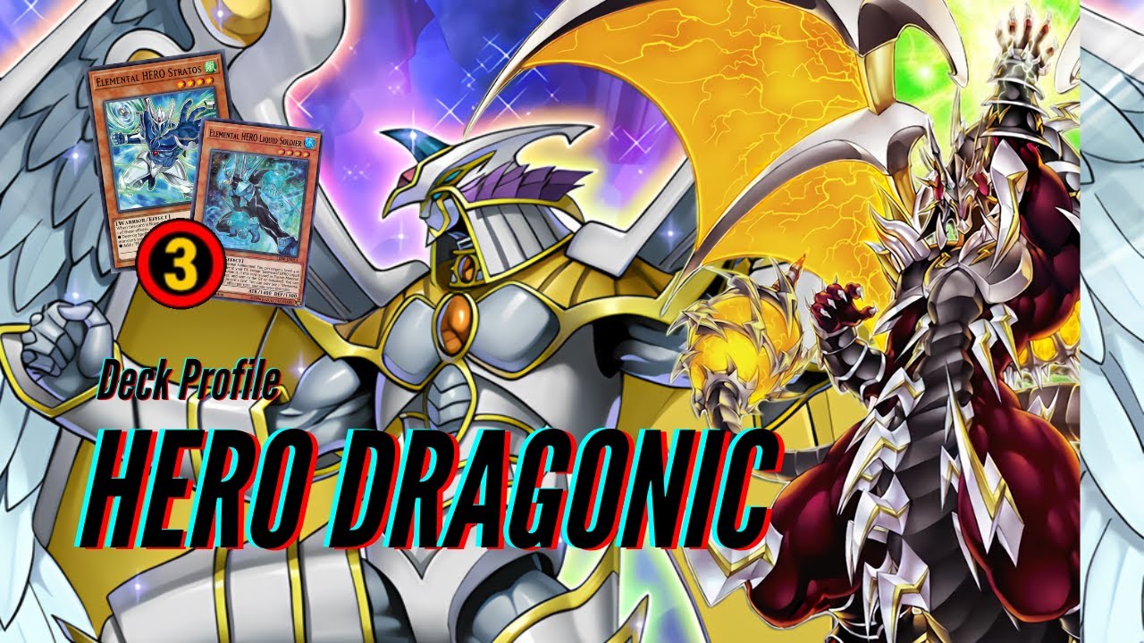 POST BANLIST! HERO Dragonic Deck | Yu-Gi-Oh! Duel Links - YouTube