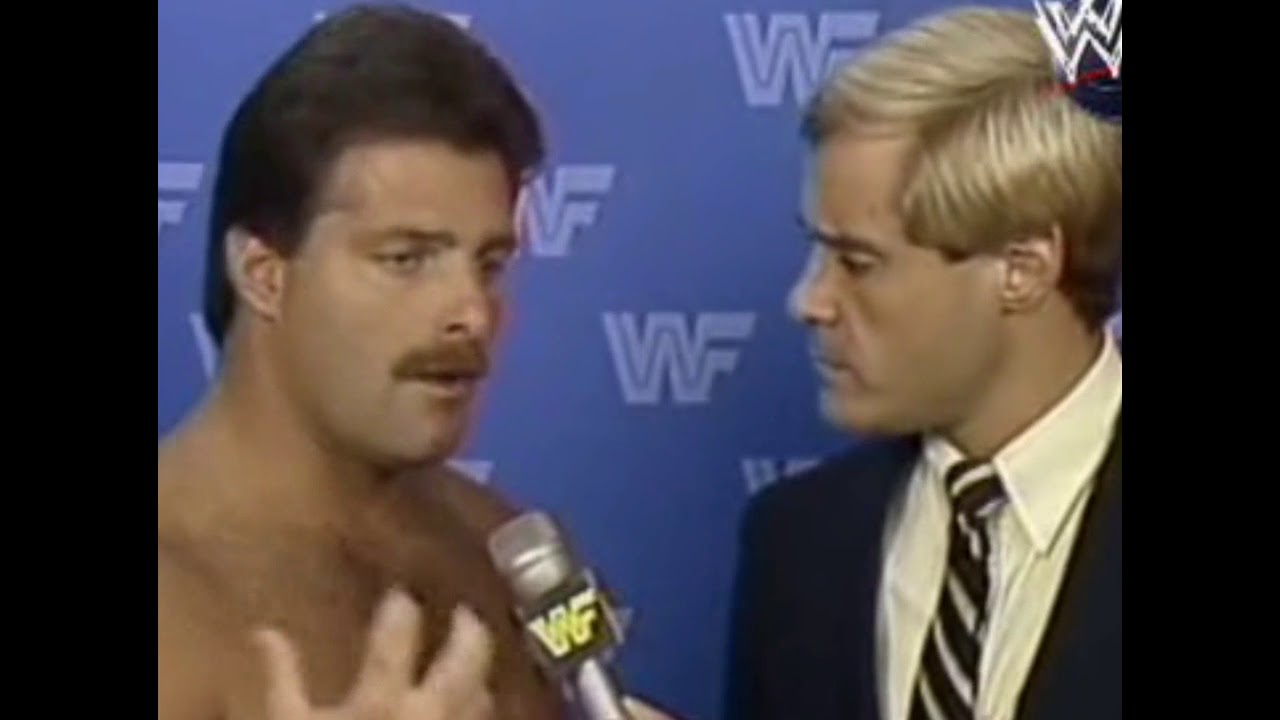 Rougeau Brothers Interview WWF Wrestling Challenge 14th September 86 ...