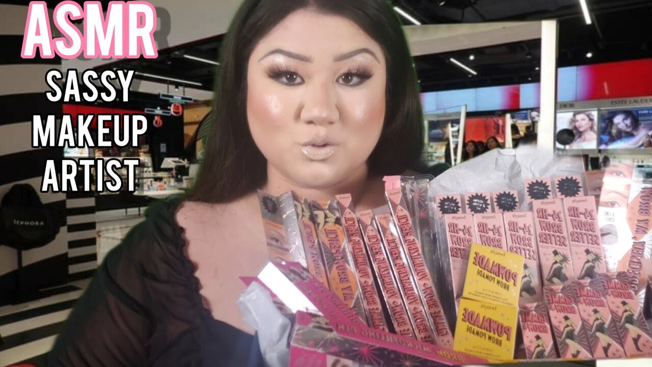 Asmr Sassy Makeup Artist At Sephora Youtube