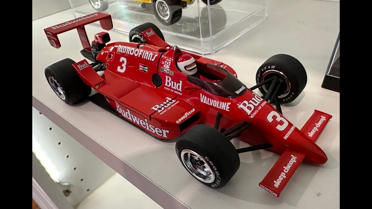 Bobby Rahal's Indy winning March 86C, 1/24 scale build - YouTube