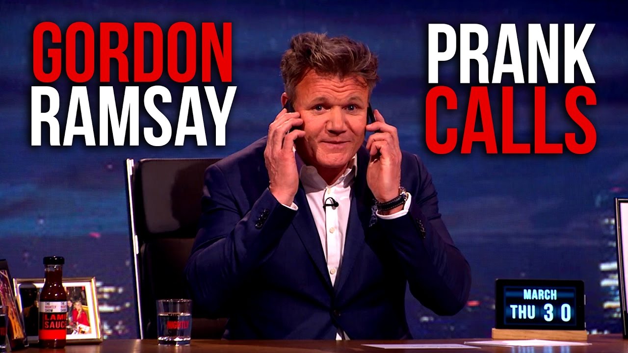 Gordon Ramsay Prank Calls Two Different Restaurants (and finally finds ...