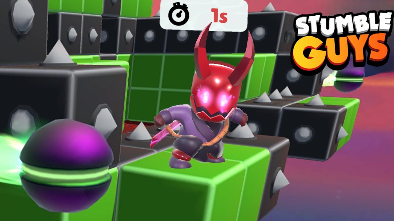 RUBY DEMON NINJA 🕛 TIME ENDED - Stumble Guys BLOCK DASH Legendary - YouTube