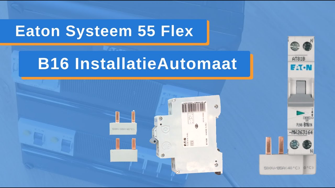Eaton B16 InstallatieAutomaat 1742416 - Hoe de 16A Installatieautomaat ...