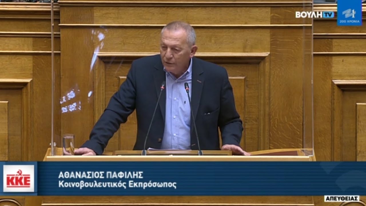 Τοποθέτηση του Θ. Παφίλη για την ιδιωτικοποίηση της διαδικασίας ...