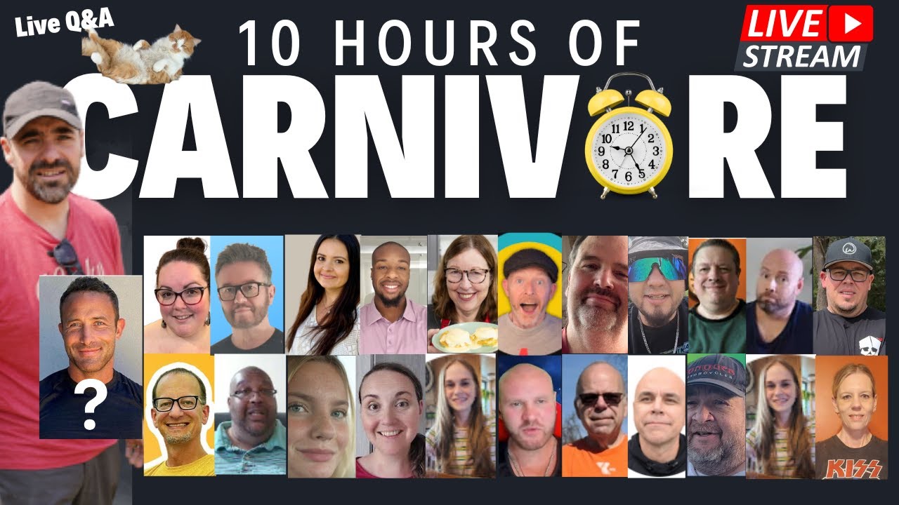 10-Hour Carnivore LIVE STREAM – An Unprecedented Gathering of ...