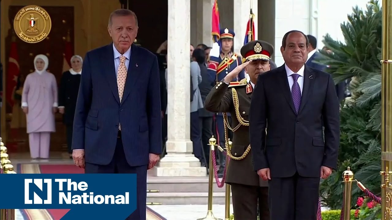 Erdogan visits Egypt for the first time in 10 years - YouTube