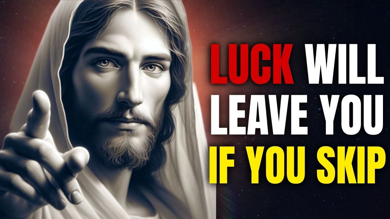 ️God Says~ LUCK WILL LEAVE YOU IF YOU SKIP😭 | God Message Today | Today ...