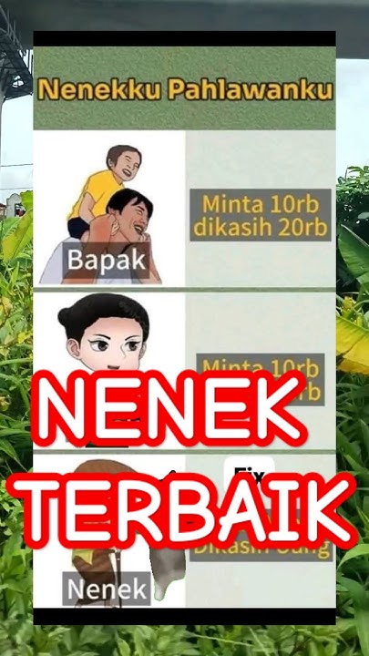 Nenek terbaik #meme #lucu #ngakak #kocak #granny - YouTube