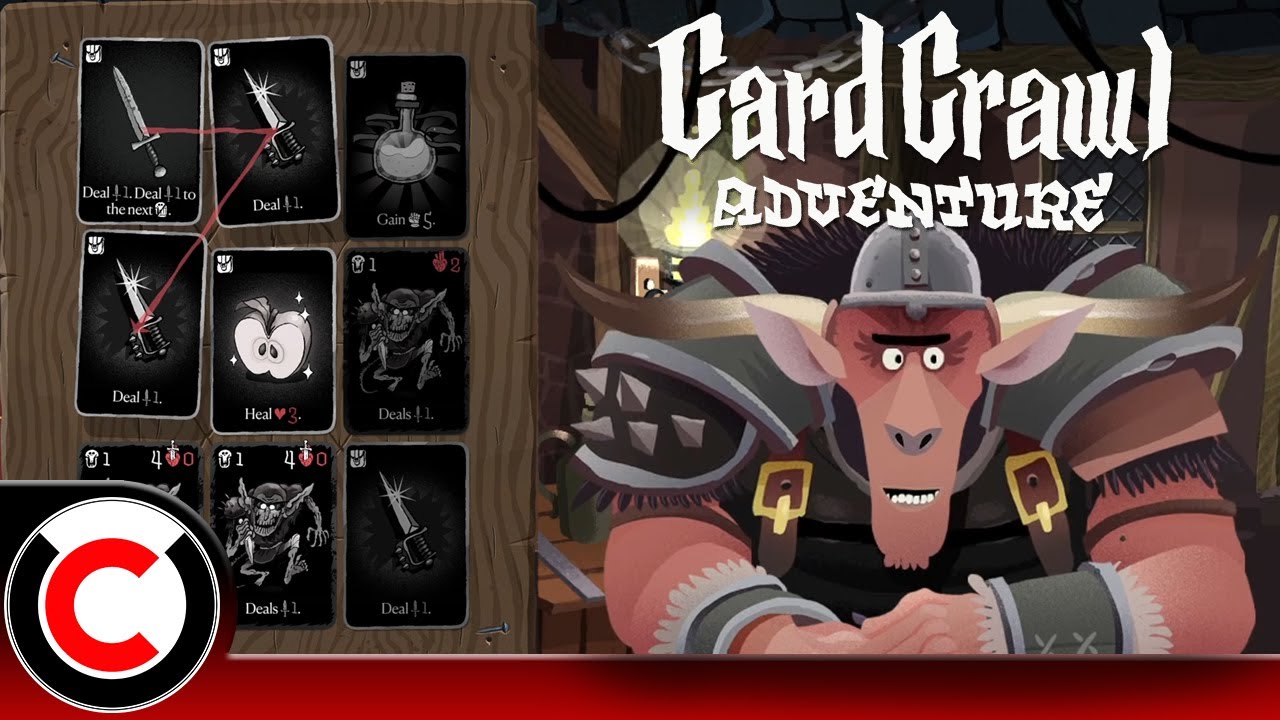 This Roguelike Deckbuilder Is COMPLETELY Different! - Card Crawl Adventure (Demo) - YouTube