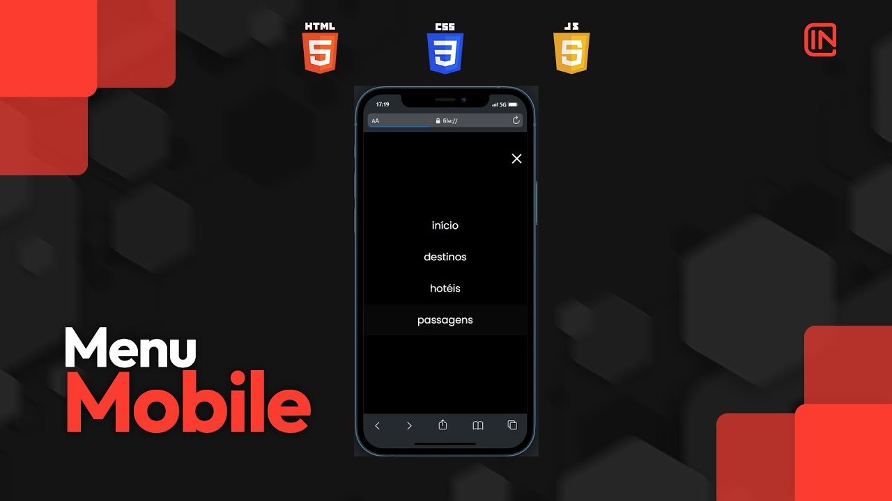 Como criar um Site Responsivo com HTML e CSS pt. 11 - O menu mobile ...