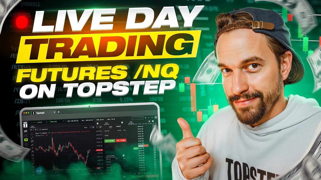 LIVE Day Trading Futures | 5 Funded Accounts on Topstep! - YouTube
