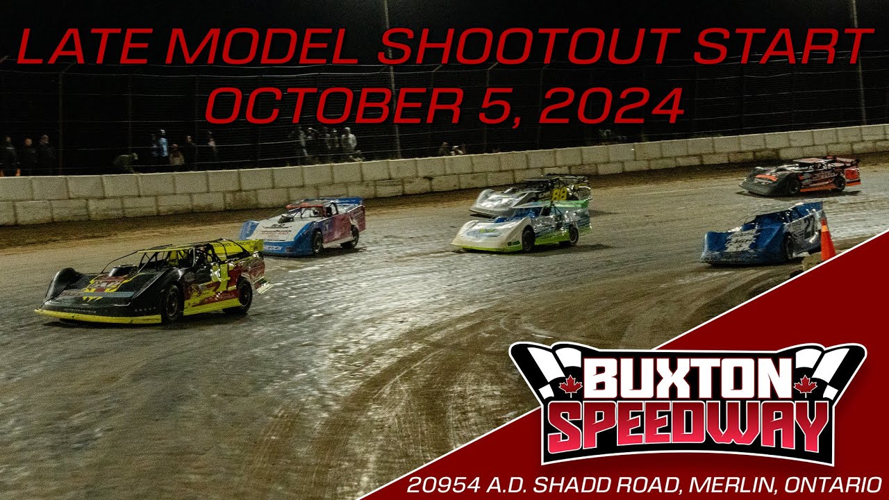 Late Model Shootout Green Flag - YouTube